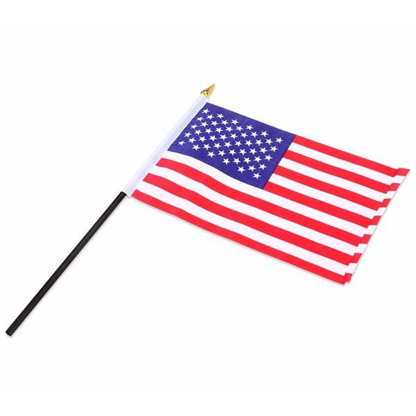Buy 12pcs USA Flag American Hand Flags at affordable prices — free ...