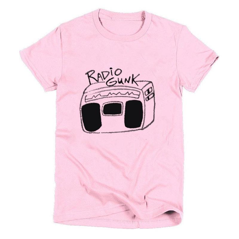 Buy Gunk Radio T Shirt Short Sleeve Camiseta Casual O -Neck Womens T ...