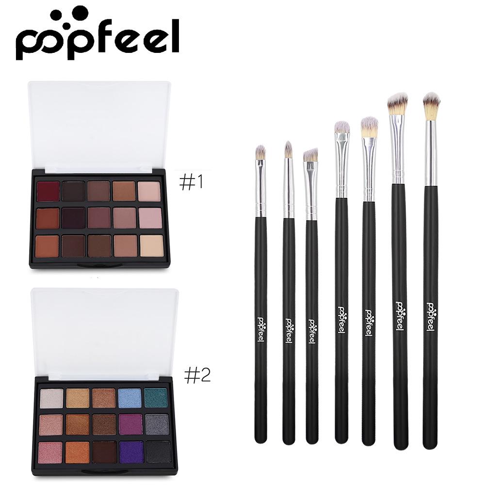 Buy Eyeshadow Concealer Blush Eyebrow Powder Palette Makeup Contouring ...