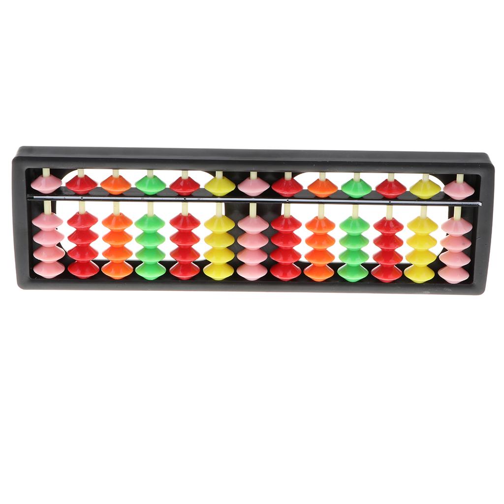 Buy 13 Digits Abacus Arithmetic Tool Kid's Math Learning Aid ...