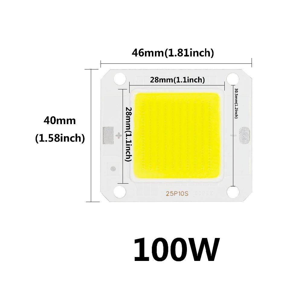 💰Cumpără LED COB Chip 30W 20W 10W Super Power 100W 70W 50W Pentru DIY Floodlight Spotlight ...
