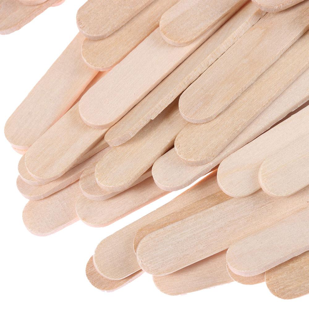 Cheap DIY Lollypop Cake Tools Wooden Craft Wood Timber Popsicle Stick ...