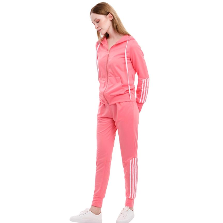Buy Women's European Style Autumn Fashion Casual Tracksuit Long-sleeved ...