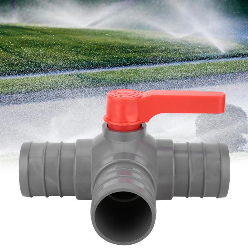 Buy PVC Three-Way Valve Landscape Irrigation Device Plastic Valve ...