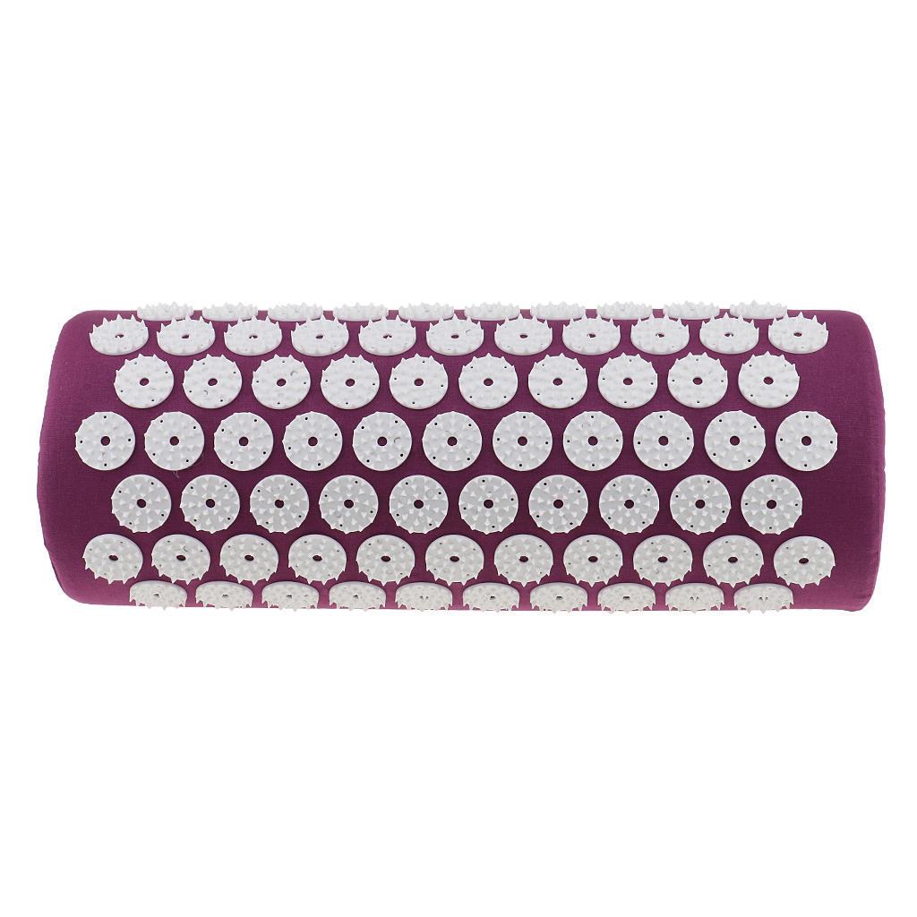 Massager Cushion Acupressure Mat Pillow Relieve Stress Pain Acupuncture ...
