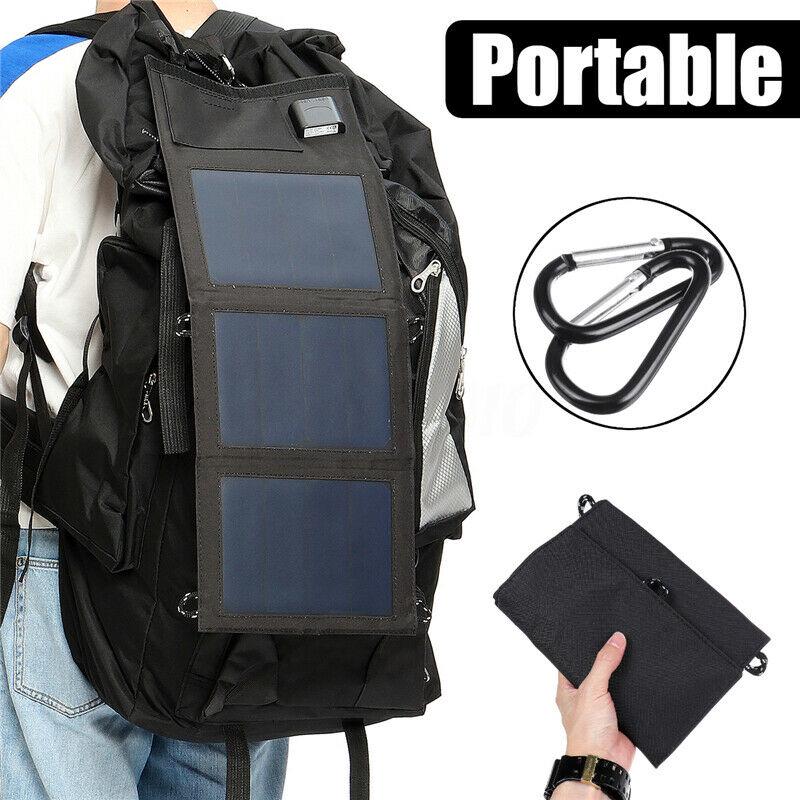 Buy 20W Folding Solar Panel Charger For Battery Phone Outdoor Camping ...