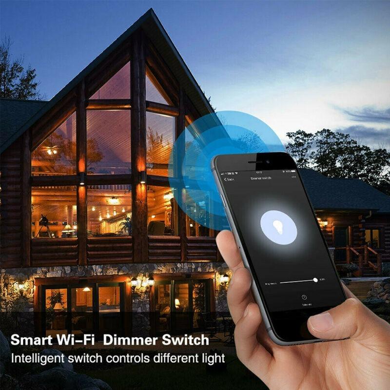 Buy Smart Switch WiFi Wall Light Touch Switch Panel Best for Alexa ...