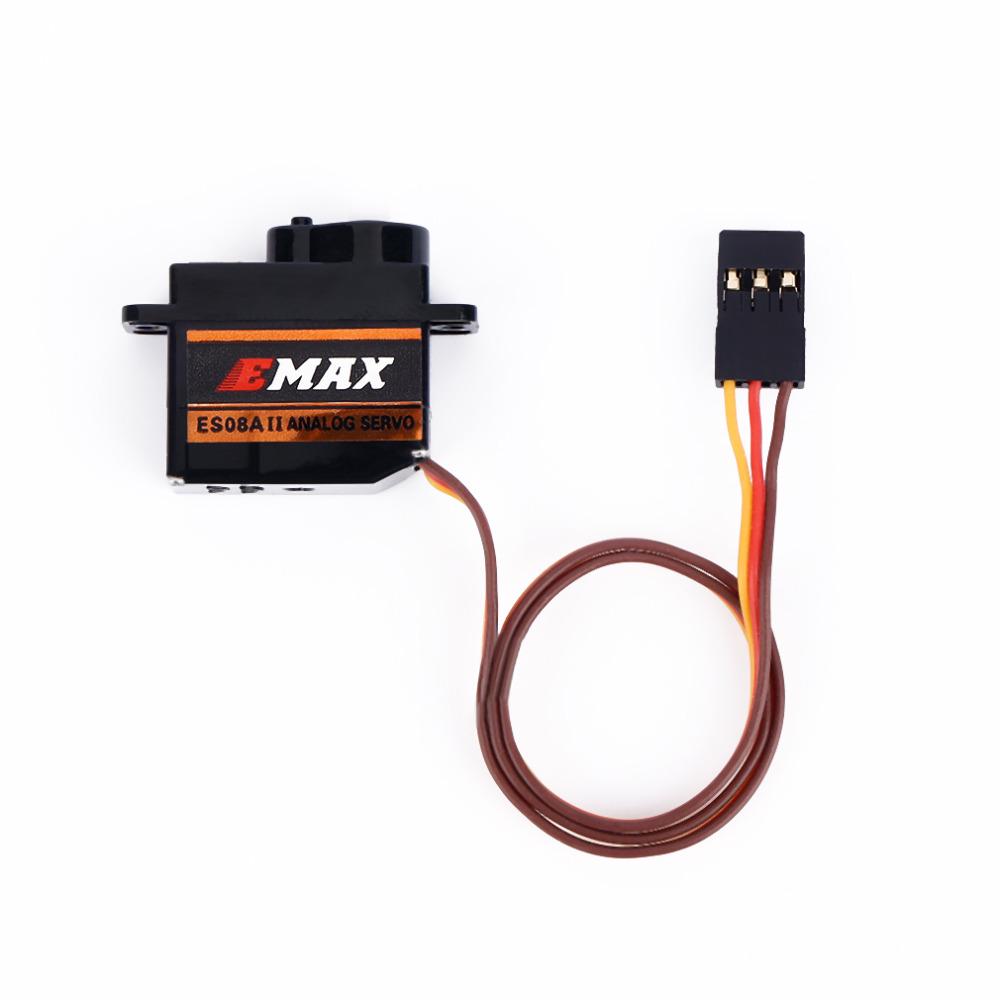 Buy EMax ES08A II High Sensitive Mini Sub Micro Analog Servo 9g for RC ...