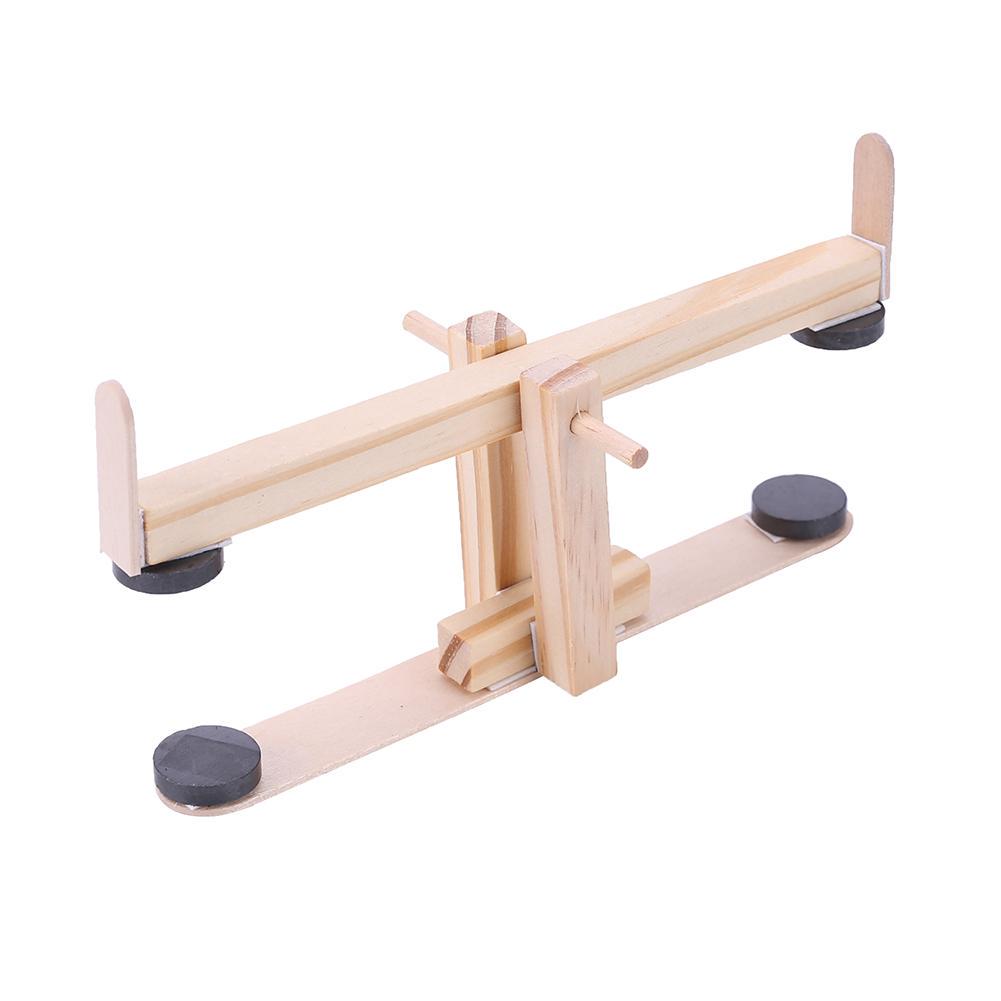 Kids DIY Seesaw Model Kit Wood Science Experiment Educational Learning ...