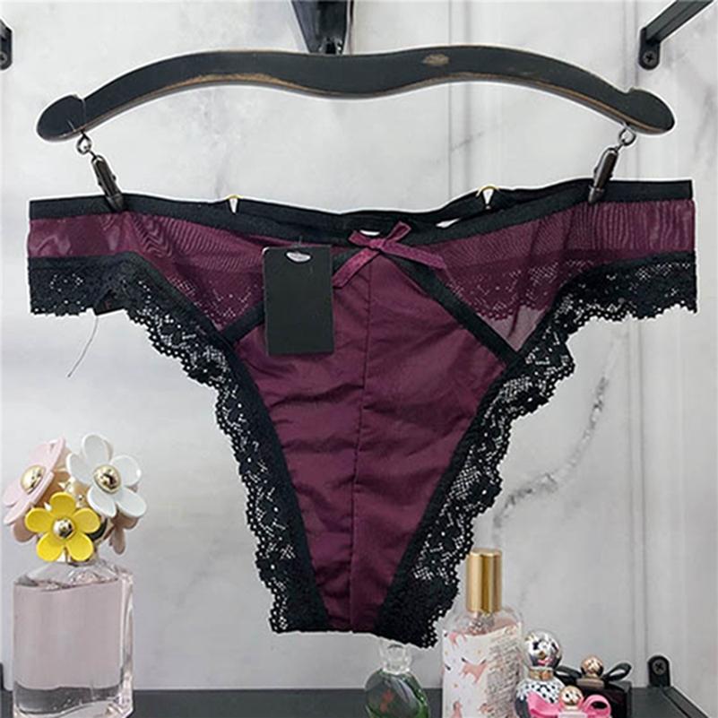 Buy Women's G-string Thong Temptation Sexy Solid Seamless Briefs Lace ...