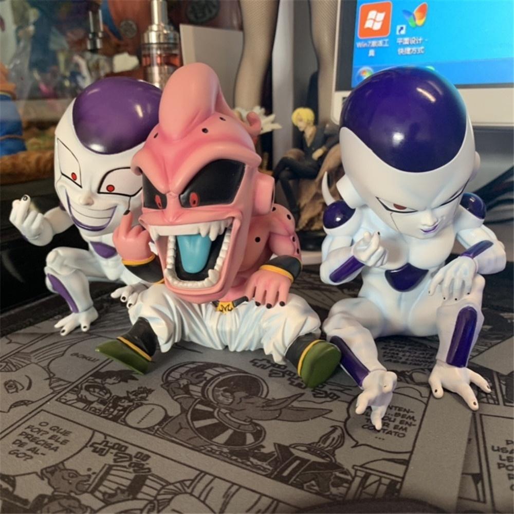 Buy GK Vertical Middle Finger Buu Bixin Frieza Hand Office Model Car ...