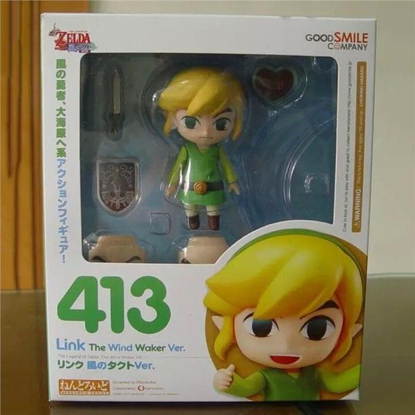 Buy 10cm The Legend of Zelda Anime Action Figure Face Changing Toon ...