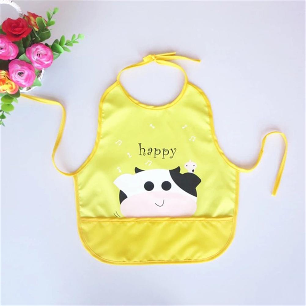 Buy Children Cartoon Waterproof Bib Soli Release Baby Pinny at ...