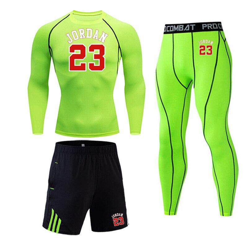 Buy Compression Activewear Men's Sports Tights Winter Warm Base Layer ...