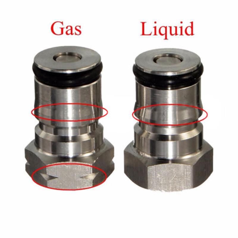 17*31*22mm Stainless Steel Gas Liquid Poppet Female Thread Keg Ball ...
