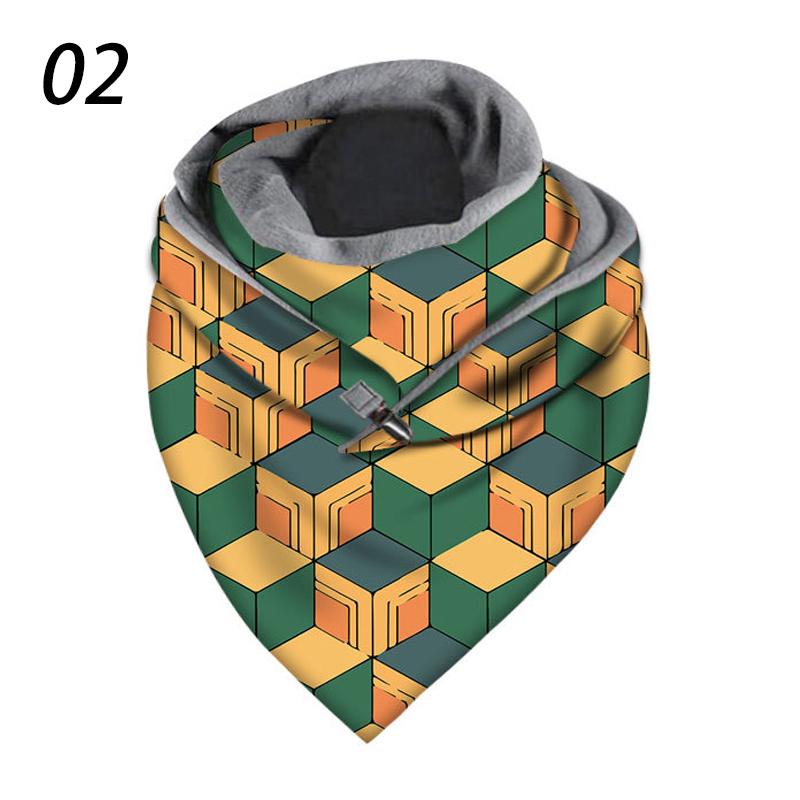 8Styles Long Large Wrap Scarf Tanjiro Zenitsu Kimetsu No Yaiba Demon ...