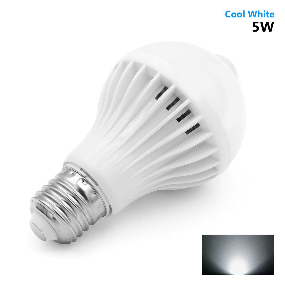 Buy 85-265V PIR Infrared Motion Sound Light Sensor Auto Detection Bulb ...