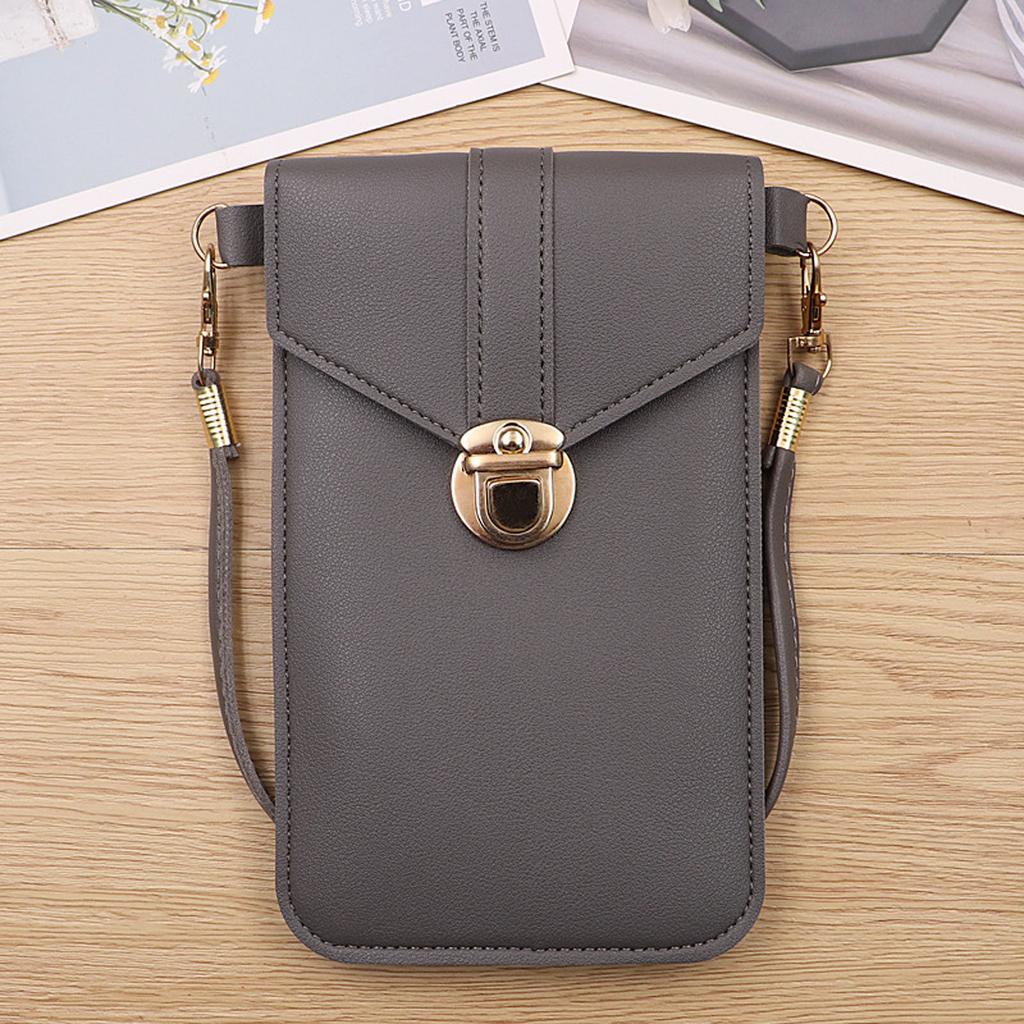Buy Touches Screen Lock Mobile Phone Bag Women Fashion Single Shoulder ...