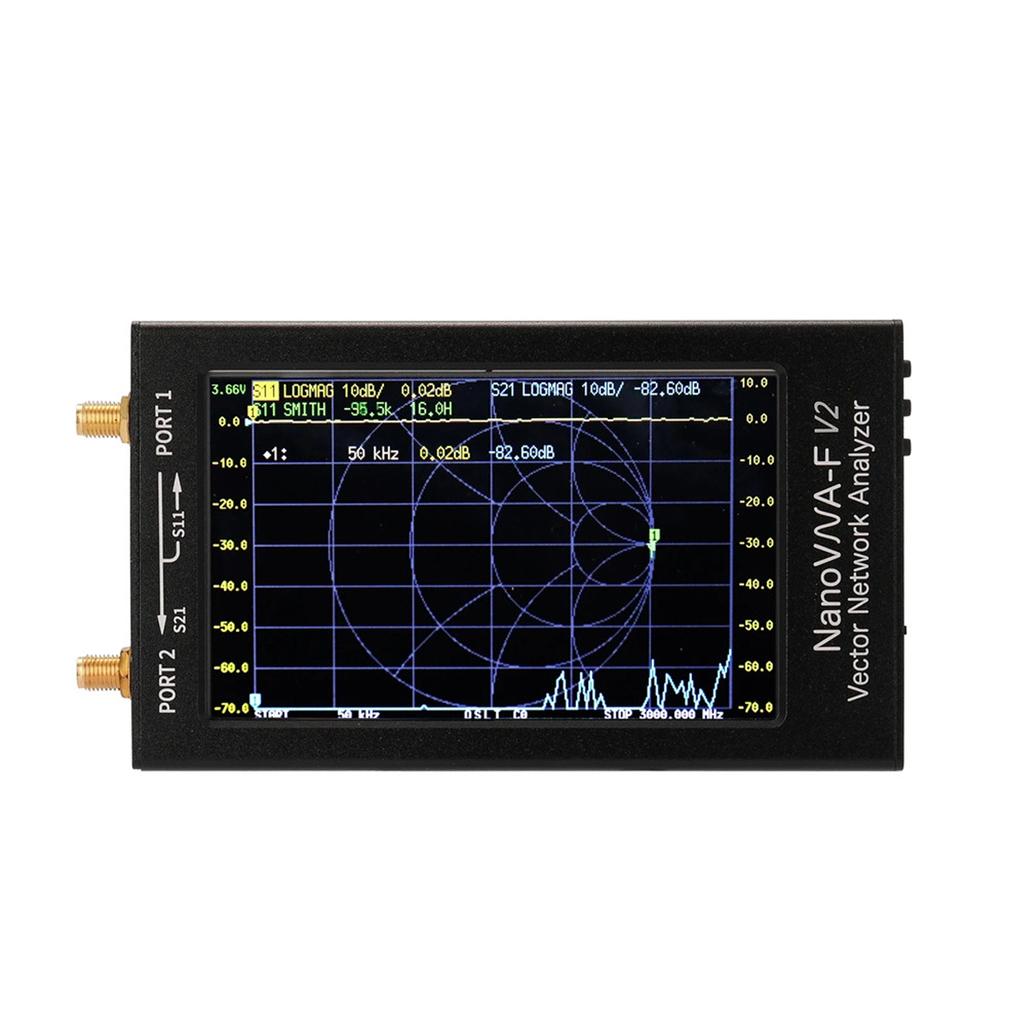NanoVNA-F V2 50kHz-3GHz IPS 4.3Inch LCD Display Vector Network Analyzer S-A-A-2 Antenna Analyzer ...