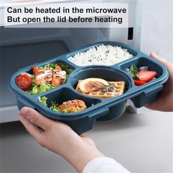 Cheap Detachable Lunch Box High Quality Visible Lid Ovens Safe Plastic ...