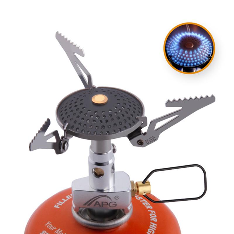 Apg Outdoor Gas Stove Mini Portable Pocket Gas Burners Camping ...