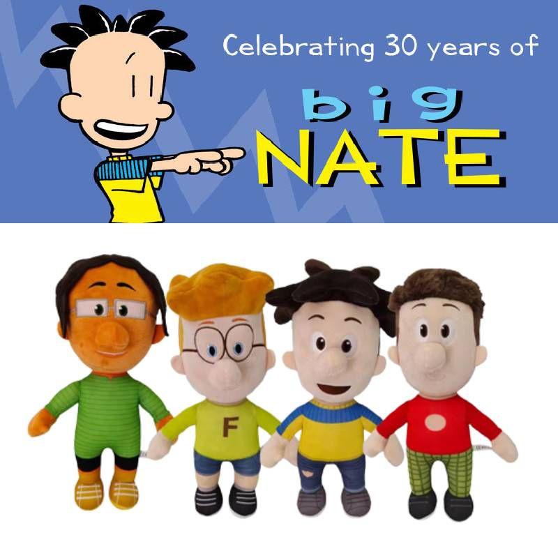 Buy Cartoon Plush Big Nate Toy Nate Dee Dee Teddy Francis Christmas ...