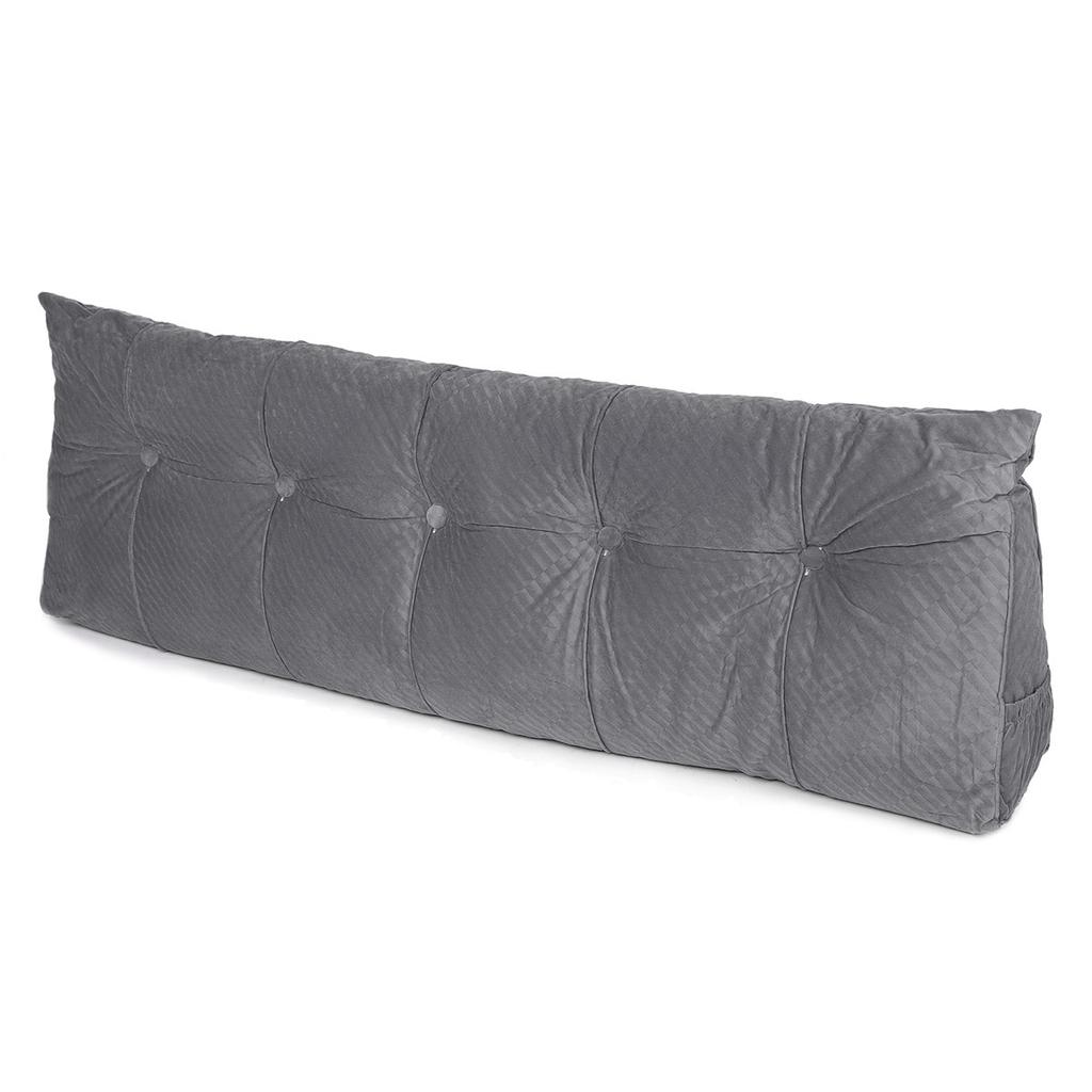 Buy Triangle Cushion Triangular Wedge Lumbar Pillow Support Cushion ...