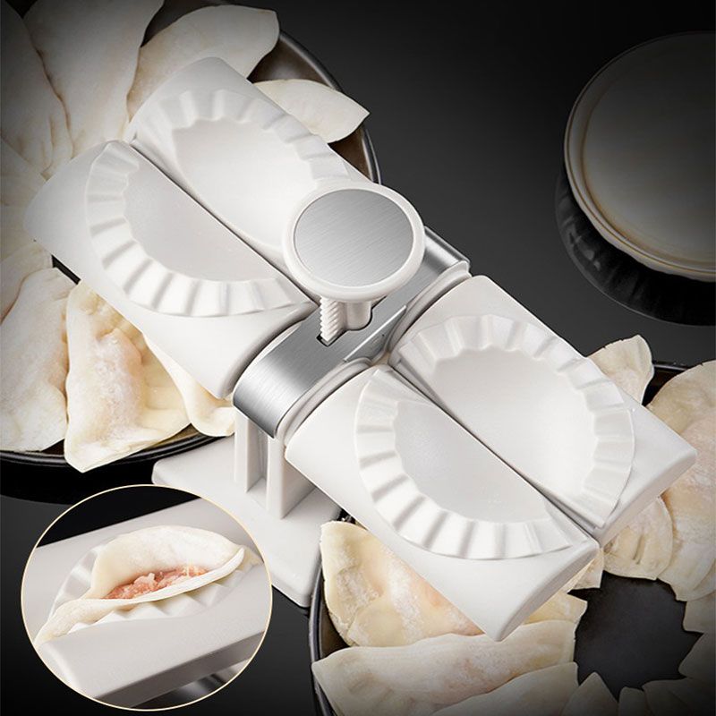 Buy Double Head Automatic Dumpling Maker Wrapper Mould Household ...
