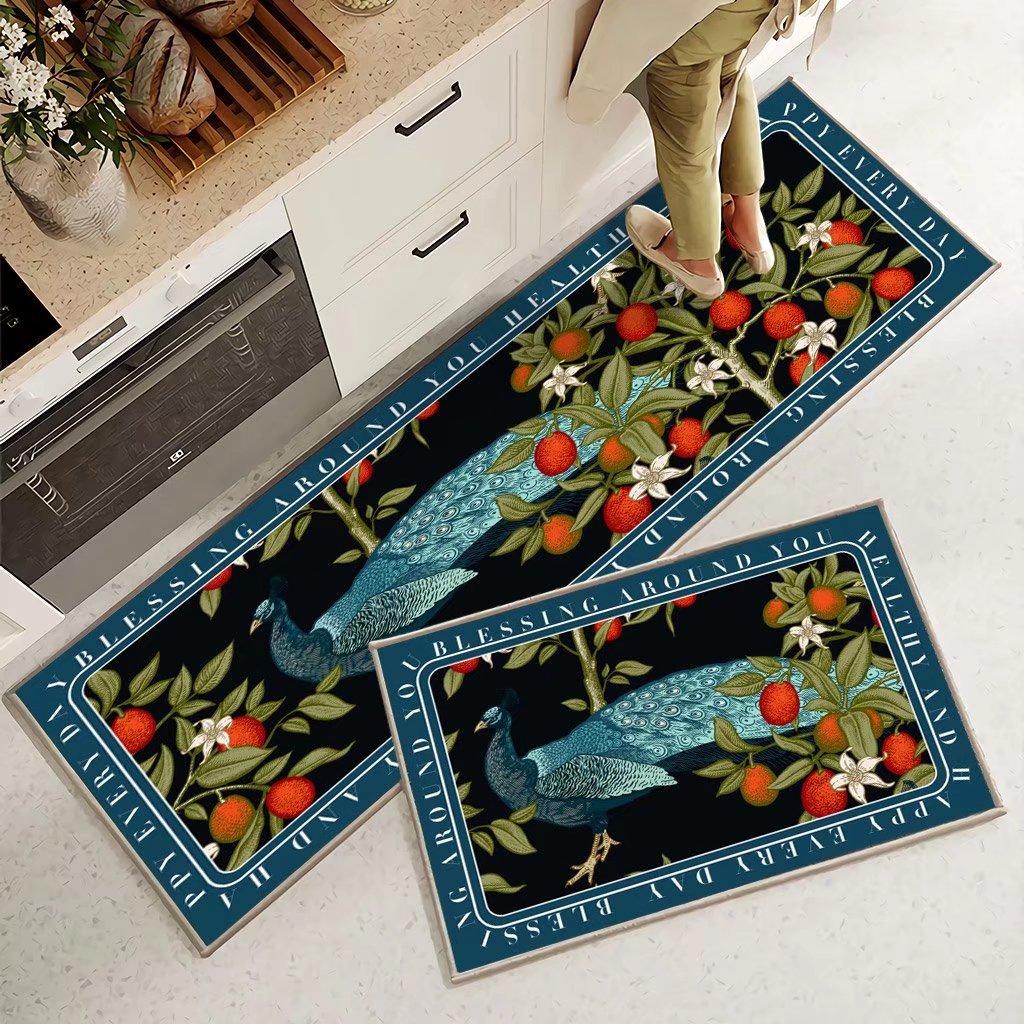 Cheap Fashion household kitchen floor mat, cover mat. Non-slip water ...
