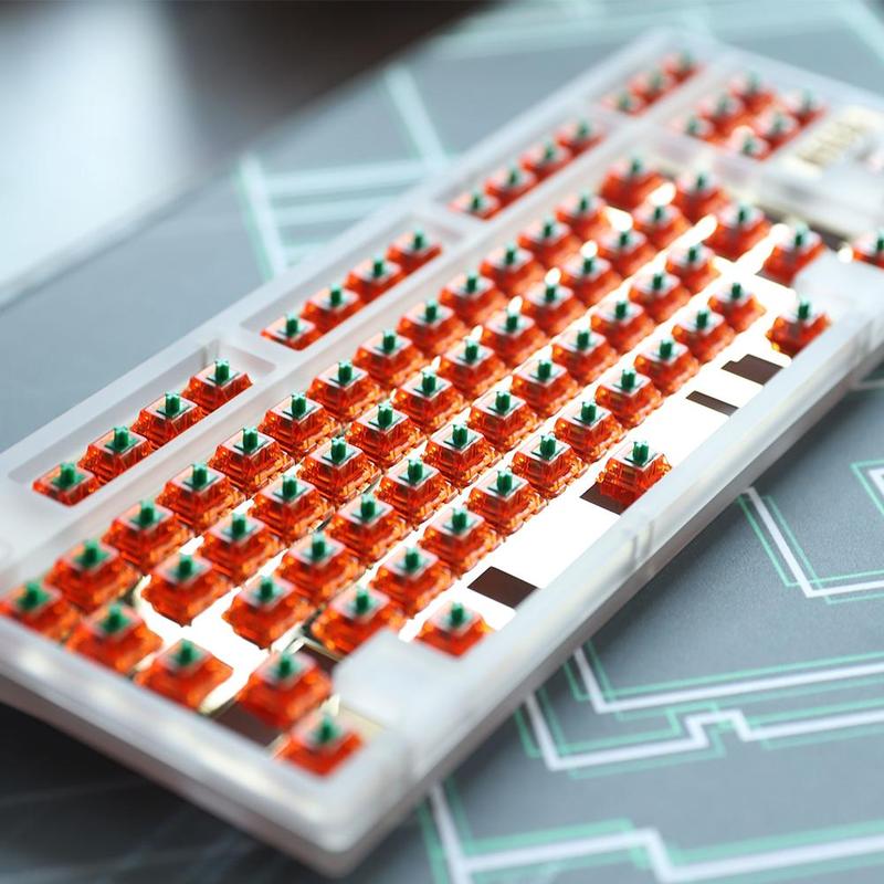 New For EQUALZ Tangerine V2 Switches For Mechanical Keyboard 62g 67g ...