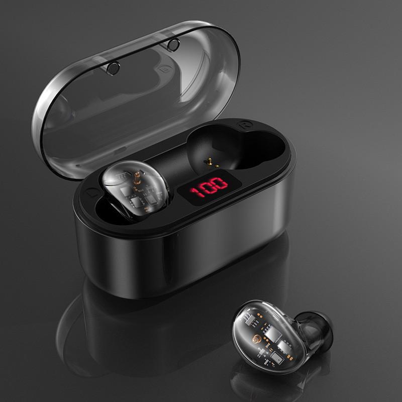 Buy X7 TWS Wireless Bluetooth Earphone Touch Control Digital Display ...