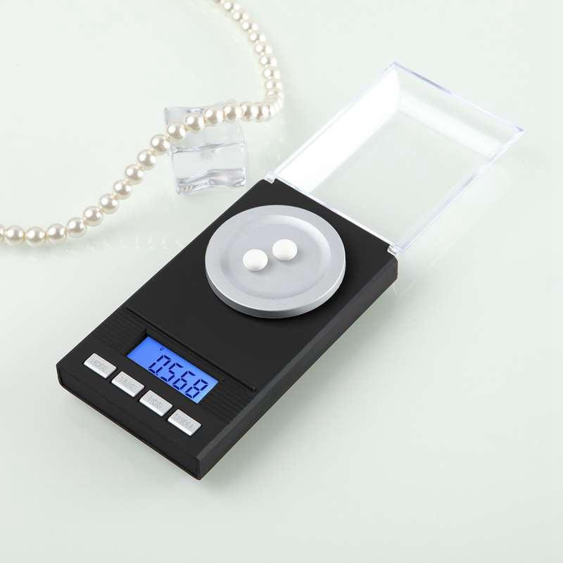 Buy Precision Pocket Jewelry Scale Electronic Scale 0.001g Gold Carat ...