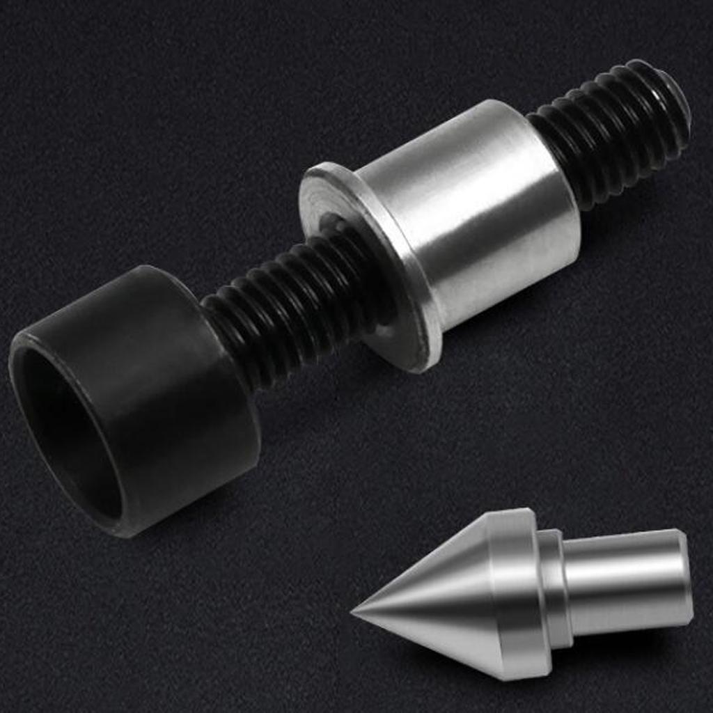 Buy 2Pcs Lathe Tailstock Center Live Bearing Thimble And Drill Chuck ...
