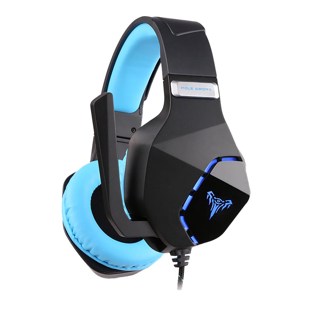 Buy HELLCRACK Stereo Gaming Headset StereoHeadset With MIC 3.5mm Plug ...