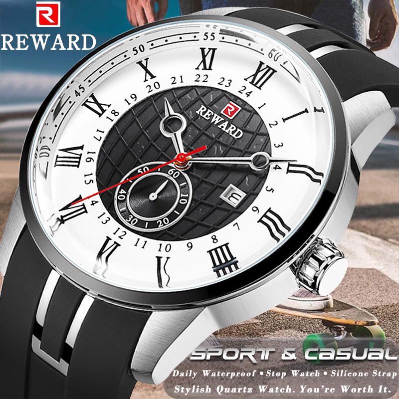 Buy REWARD Watch Quartz Wrist Watch Men Waterproof Military Clock ...