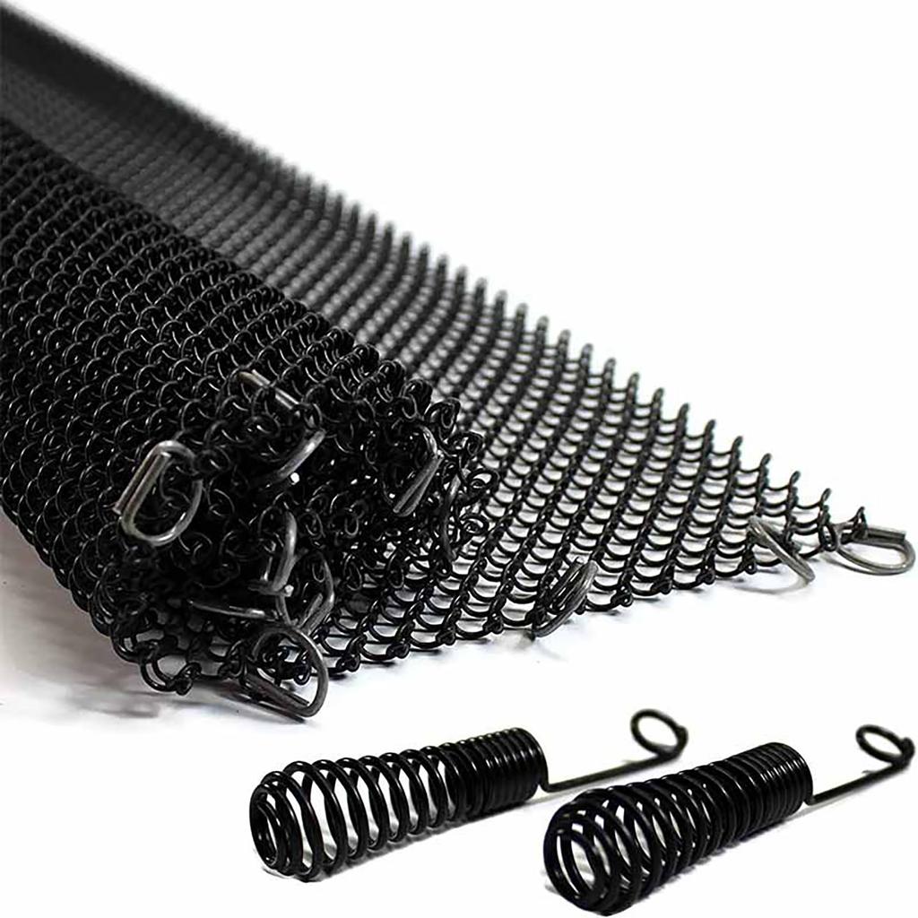 Buy Fireplace Mesh Curtain Screen Tools Prevent Sparks Rod Kit at ...