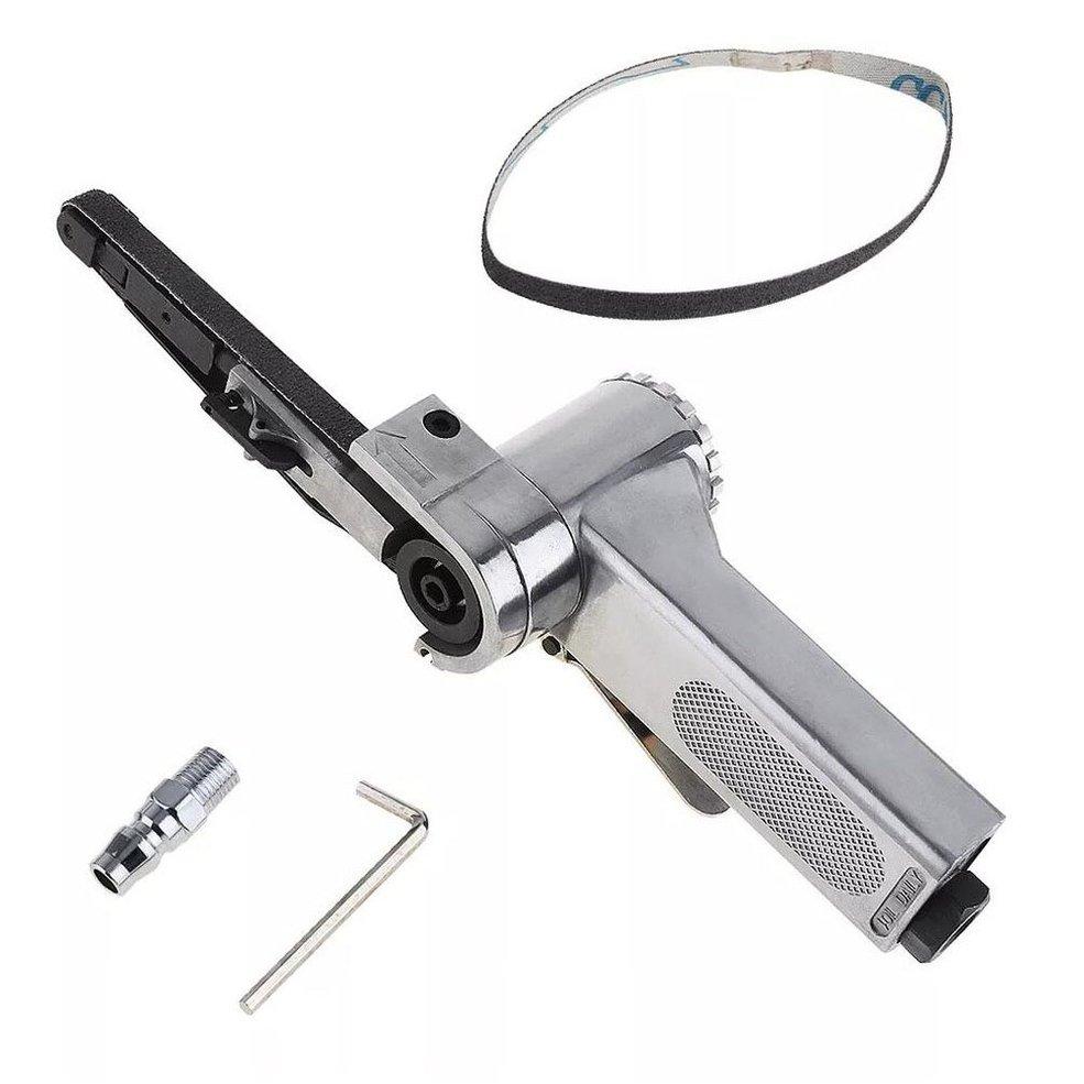 Industrial Grade Pneumatic Belt Machine 10Mm Pneumatic Grinding Machine ...