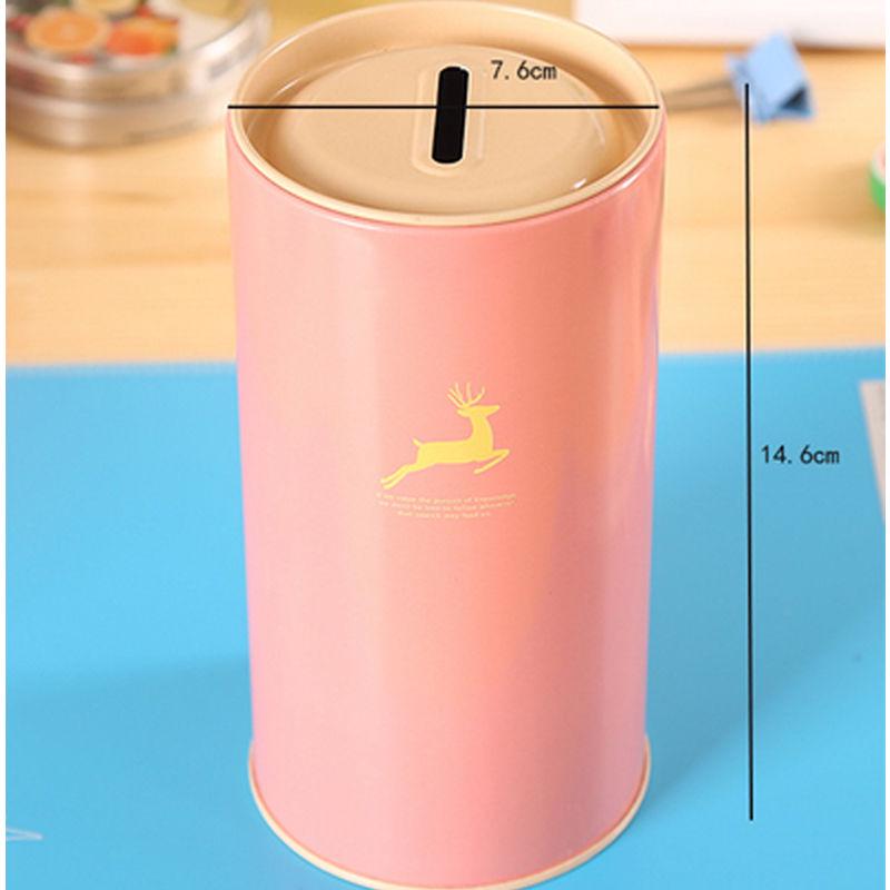 Buy Saving Money Can Bank The Money Tin Coin Box Storage Piggy Cartoon ...