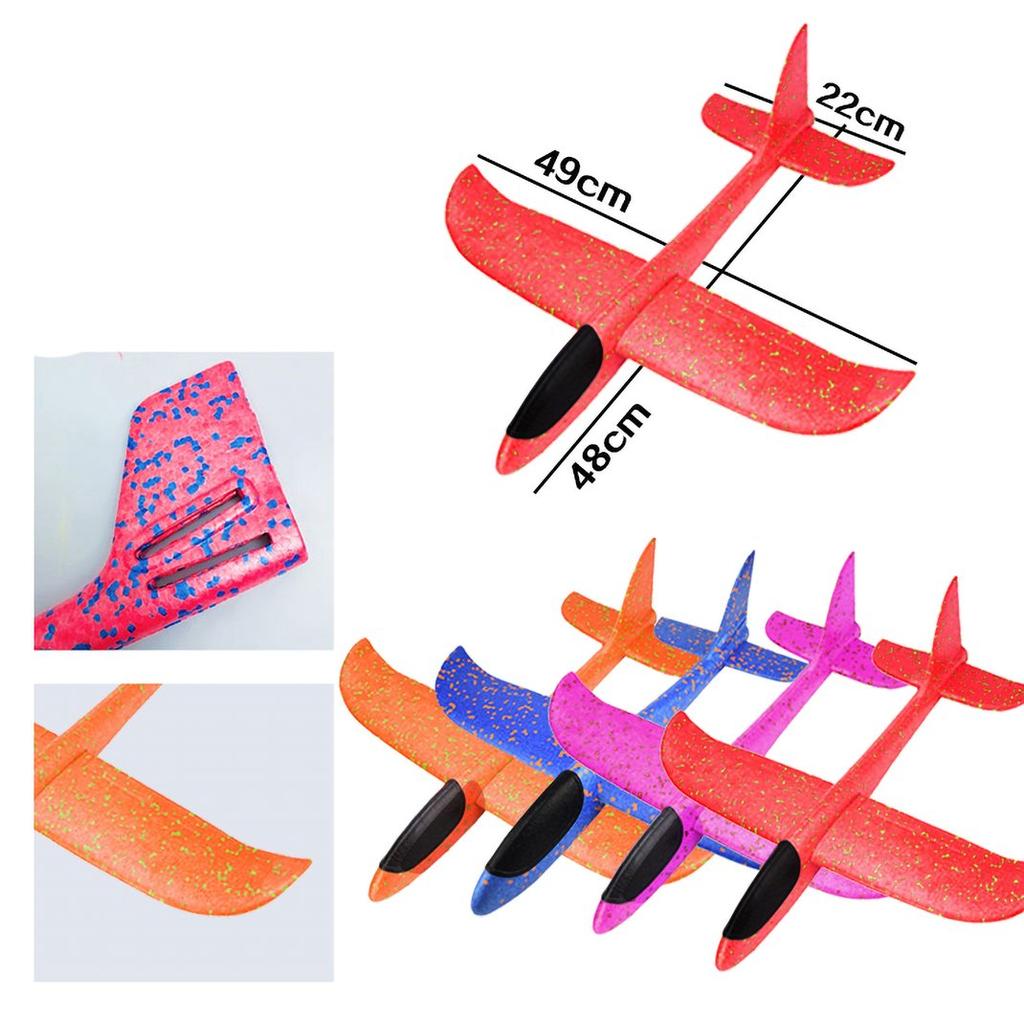 Kidstown Hand Throwing Airplane Epp Foam Glider Color Foam Swing ...