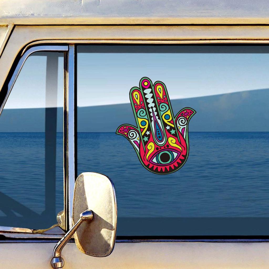 Creative Fatima Hand Car Sticker Waterproof Car Decoration Laptop ...