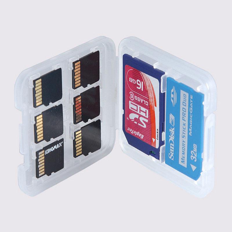 Buy New 8 Slots Micro SD TF SDHC MSPD Memory Card Protecter Box Storage ...