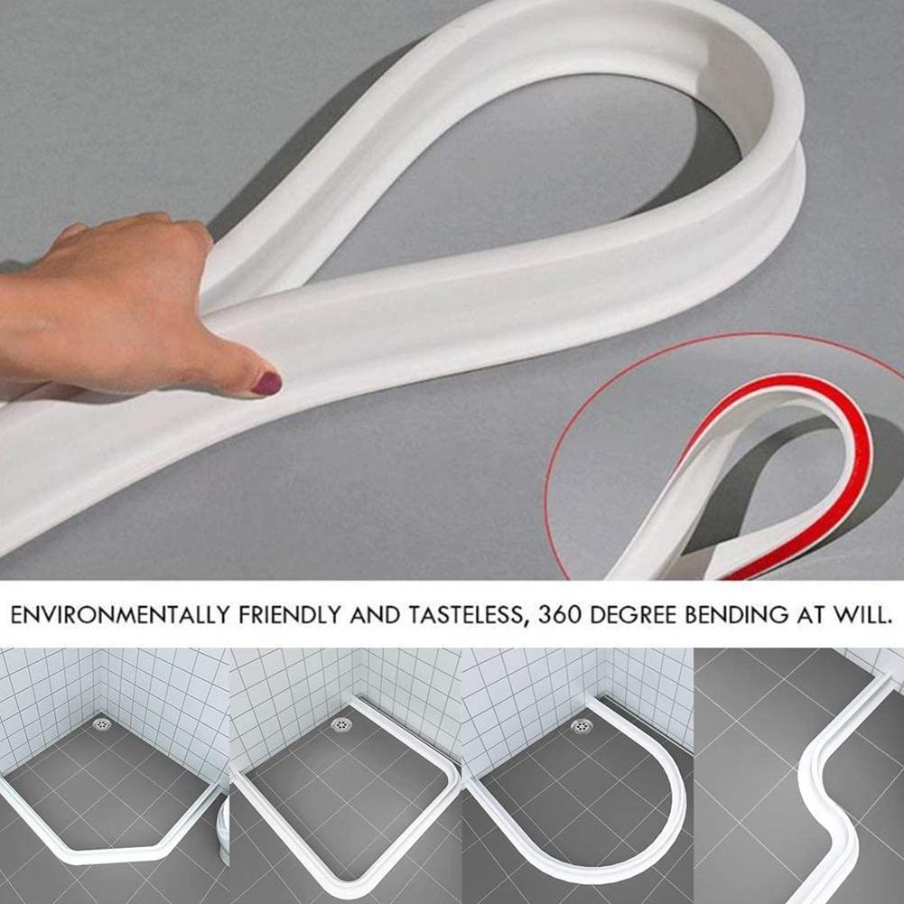 Buy Bathroom Water Stopper Blocker Shower Dam Dry And Wet Separation ...