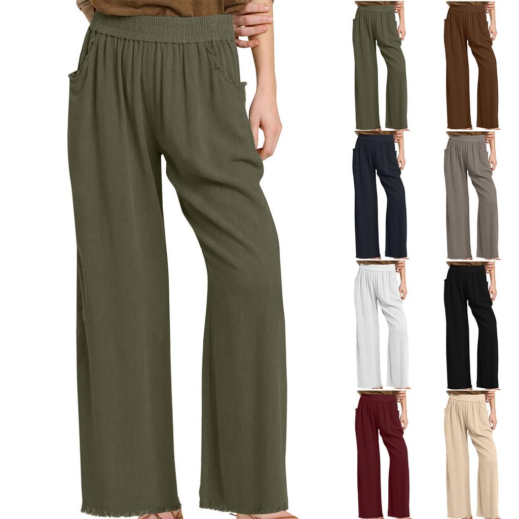 Купить Женские брюки для йоги. Удобные брюки на шнурке. Свободные ...