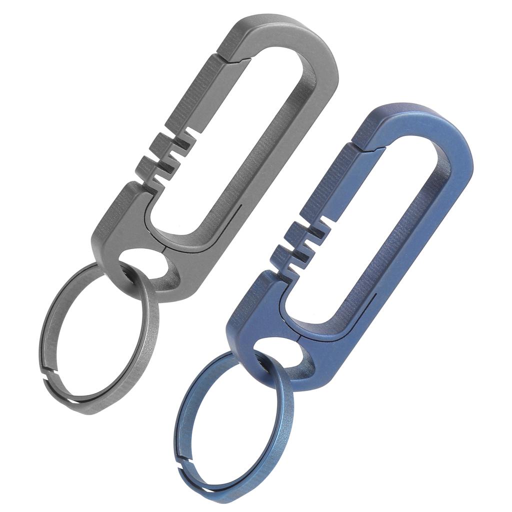 Cheap Titanium Alloy Keychain Lightweight Backpack Hanging Hook Buckle ...
