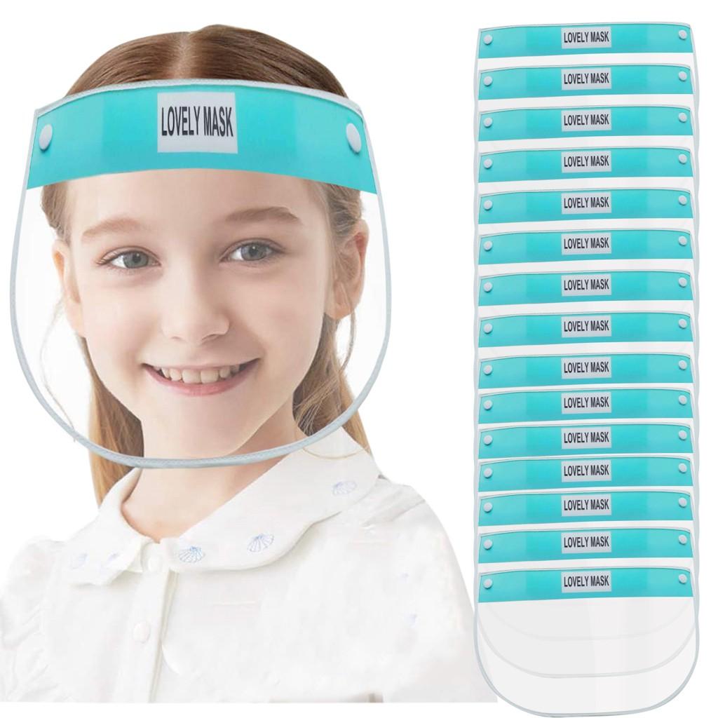 Buy Kid Child 3D Printing Printed Spatter Face 15/20/30 PC Masks Shield ...