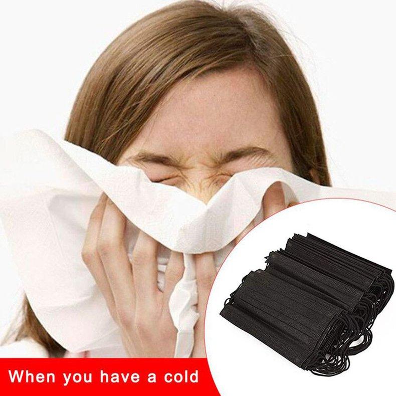 Buy Showme Disposable Civilian Mask Three Layers Meltblown Mask Anti ...
