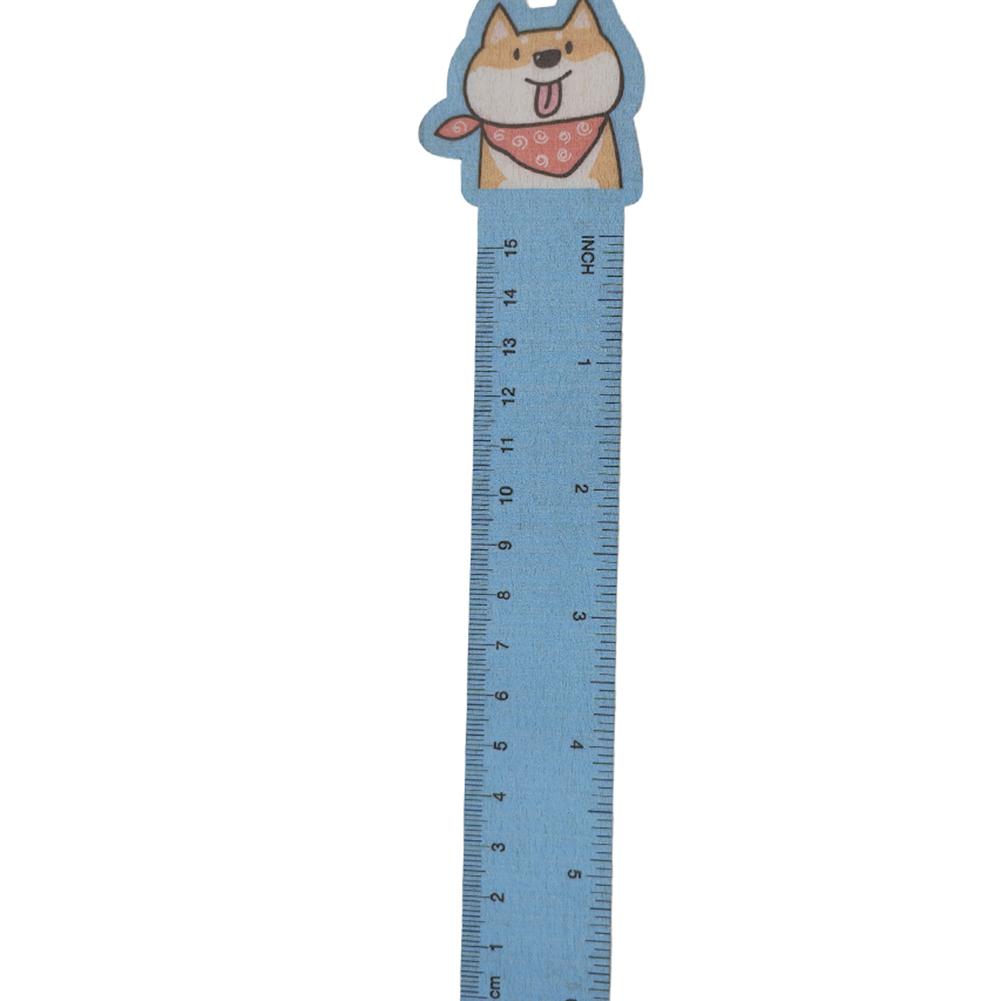 Satın alın 2pcs Cartoon Ruler No Toxic Rainbow Ruler Smooth Rabbit Dog ...