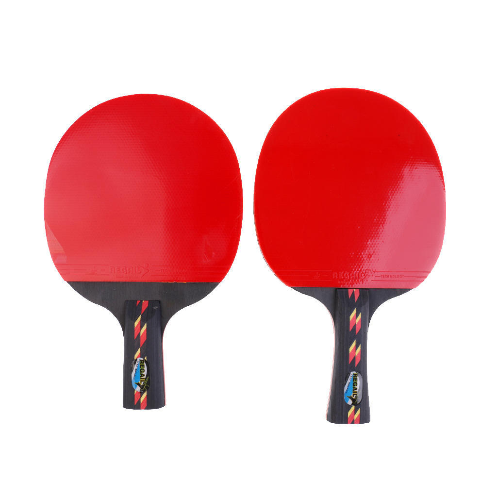 Professional Long Handle Shake Hands Grips Table Tennis Racket Paddle ...