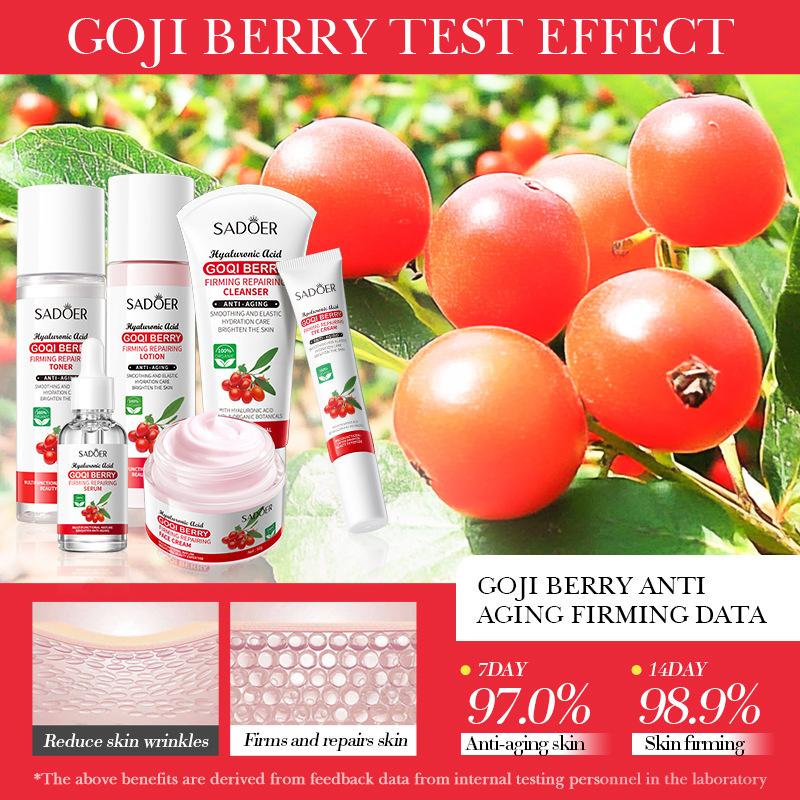 Goji Berry Anti-Wrinkle Firming and Whitening 6-piece Anti-aging and ...