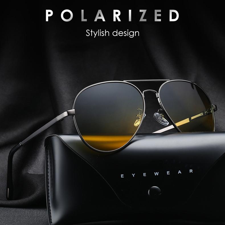 Buy Day and Night Polarized Night Vision Goggles Special Sunglasses for ...